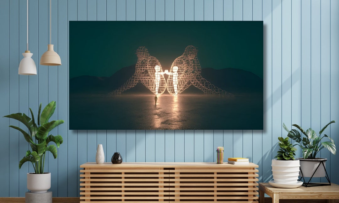 Alexander Milov Inner Child Glowing Canvas Wall Art Ready to - Etsy