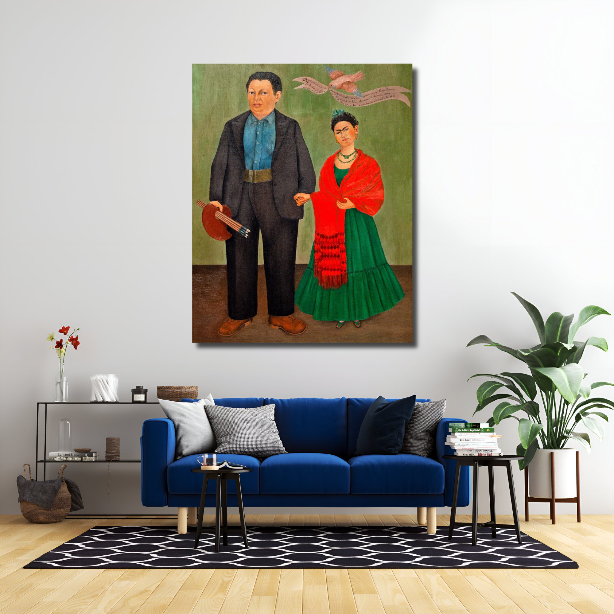 Frida Kahlo, Frieda and Diego Rivera, Frida Kahlo Canvas Print, Living ...