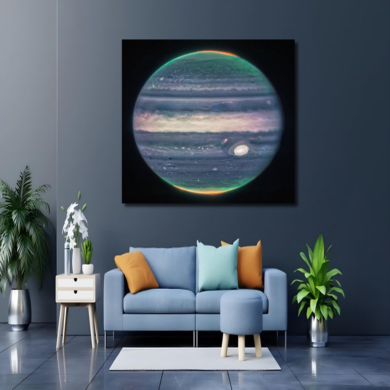 NASA Jupiter Canvas/poster Art, James Webb Space Telescope First Images ...