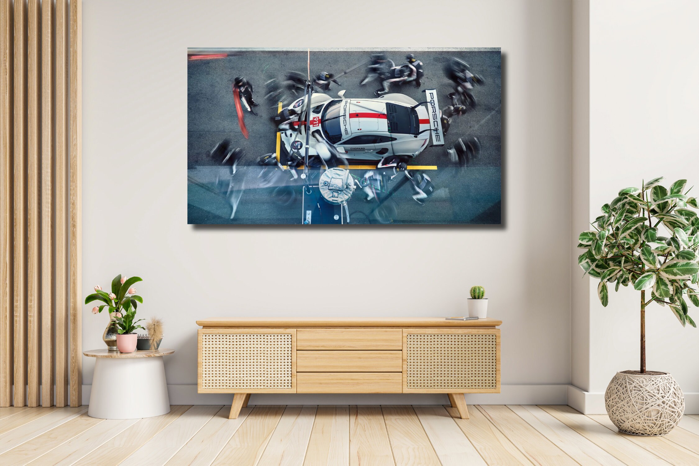 Porsche 911 RSR Canvas Print,porsche Wall Art,sport Car Print,porsche ...