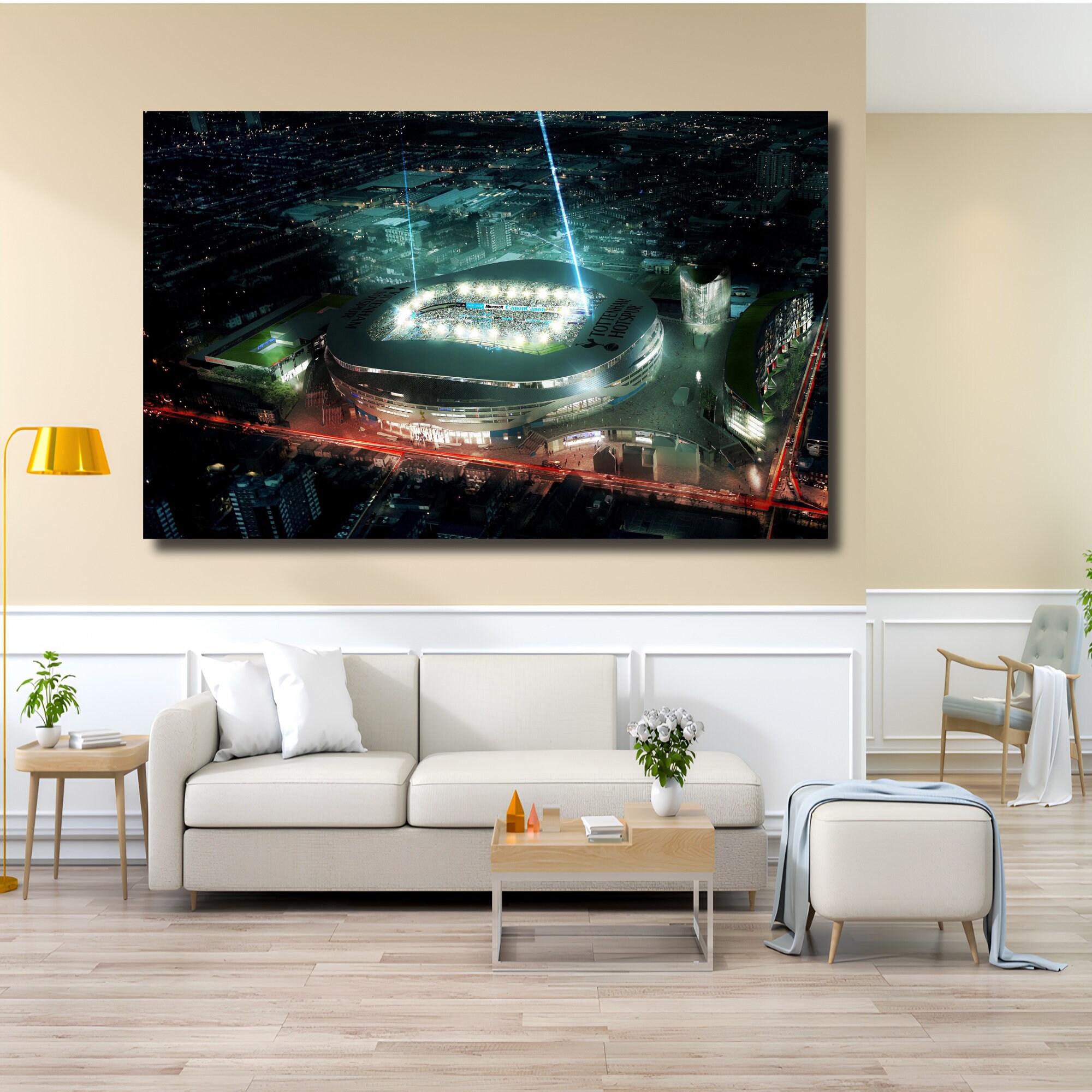 Tottenham Hotspur Stadium Canvas Wall Art,tottenham Canvas Art ...