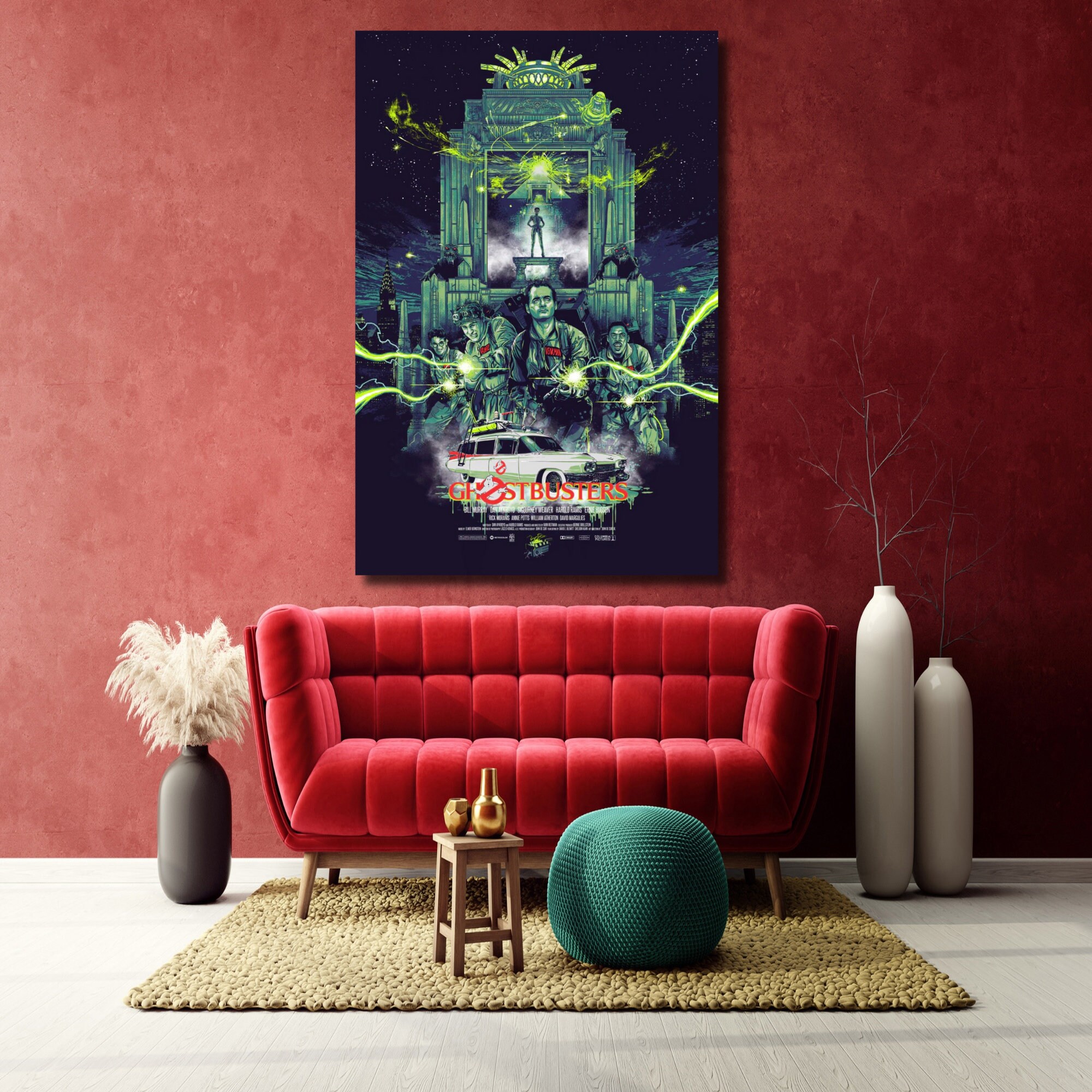 Ghostbusters Painting Replica Vigo the Cruel From Print, Vigo the ...