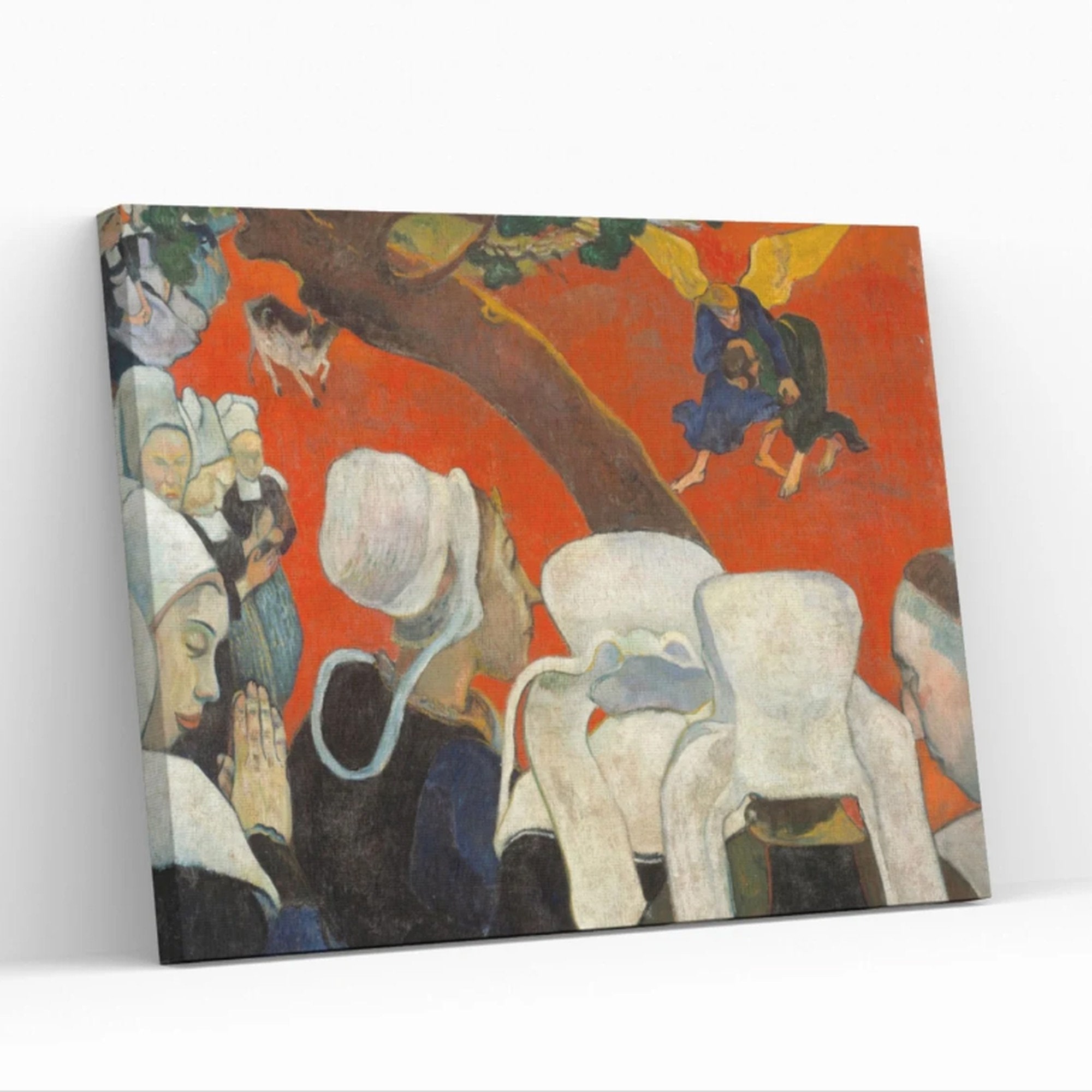 Vision After the Sermon by Paul Gauguin Artwork for Wall Home Decor ...