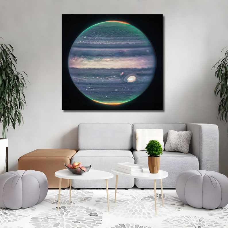 NASA Jupiter Canvas/poster Art, James Webb Space Telescope First Images ...