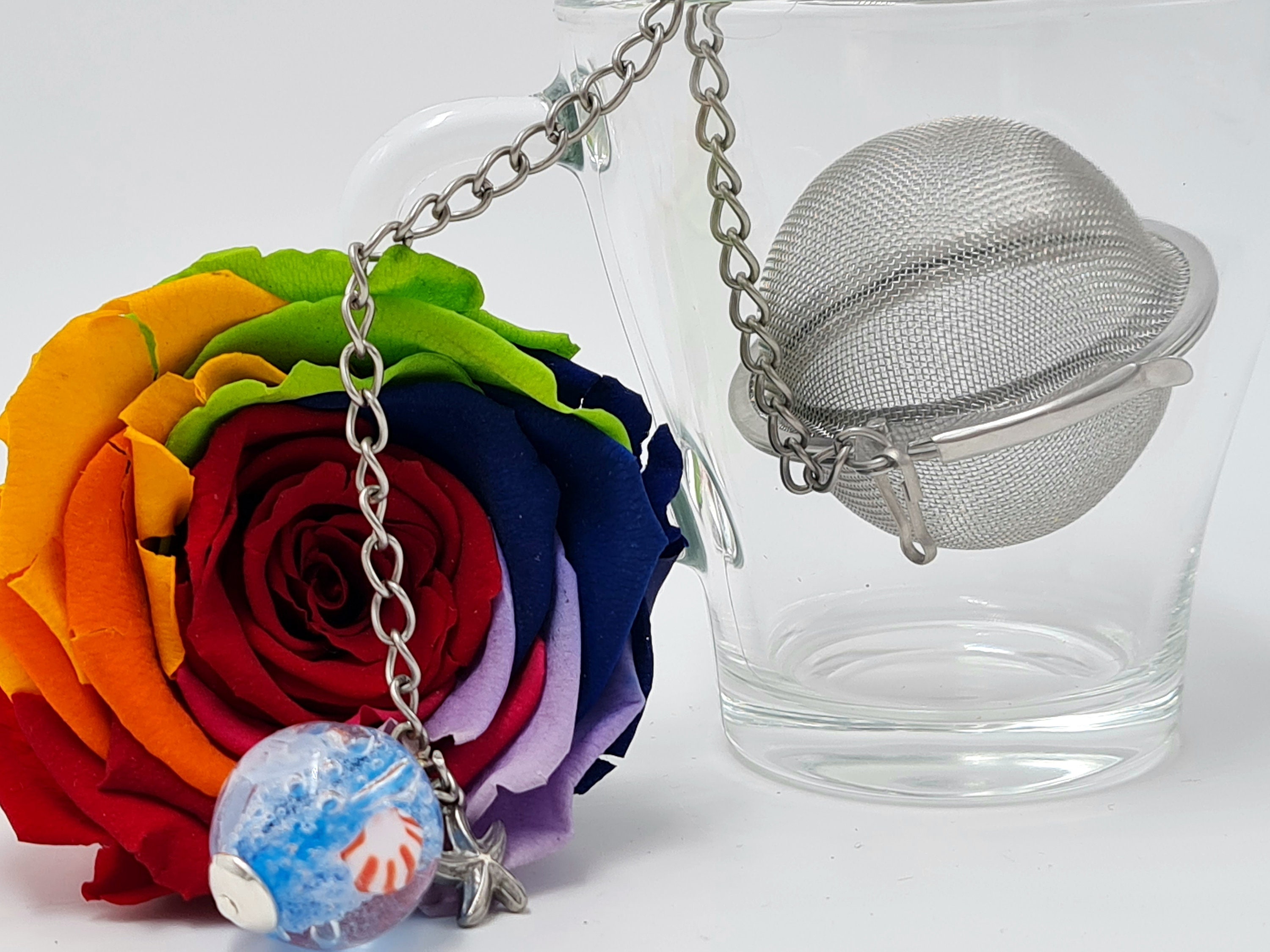 Flame-spun Glass Bead Infusion Ball - Etsy