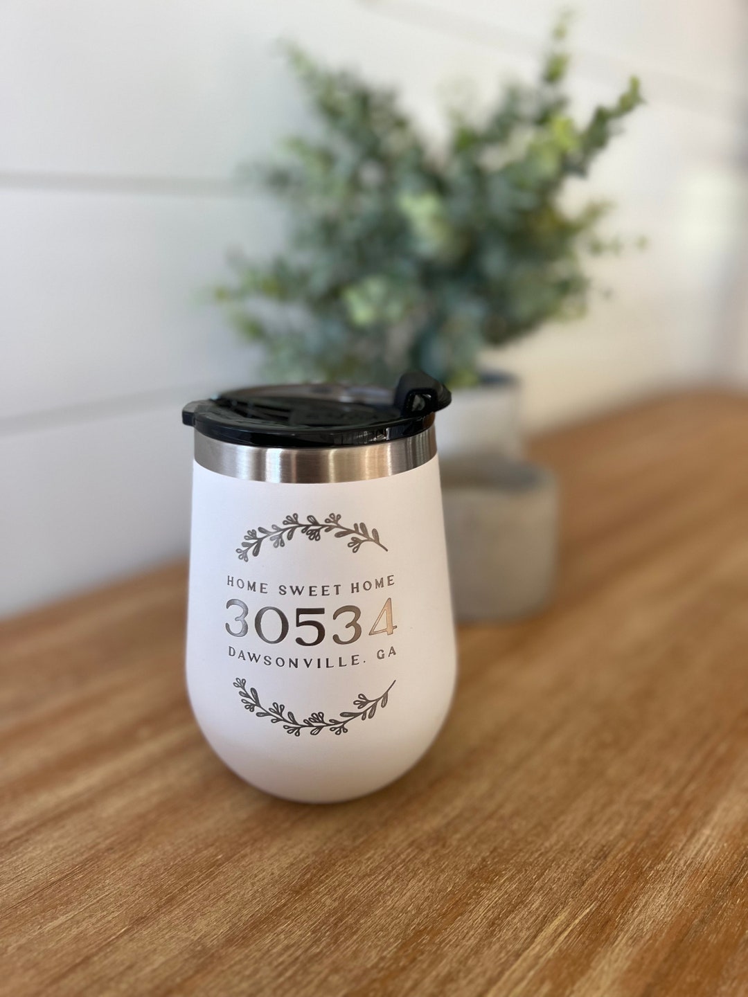 12 Oz Engraved RTIC Wine Tumbler - Etsy