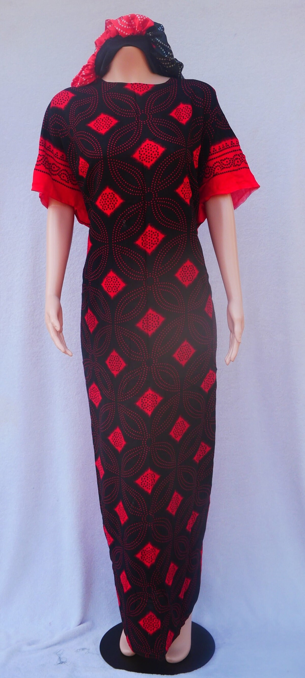 Somali Dirac Baati Shaash With Bonnet - Etsy