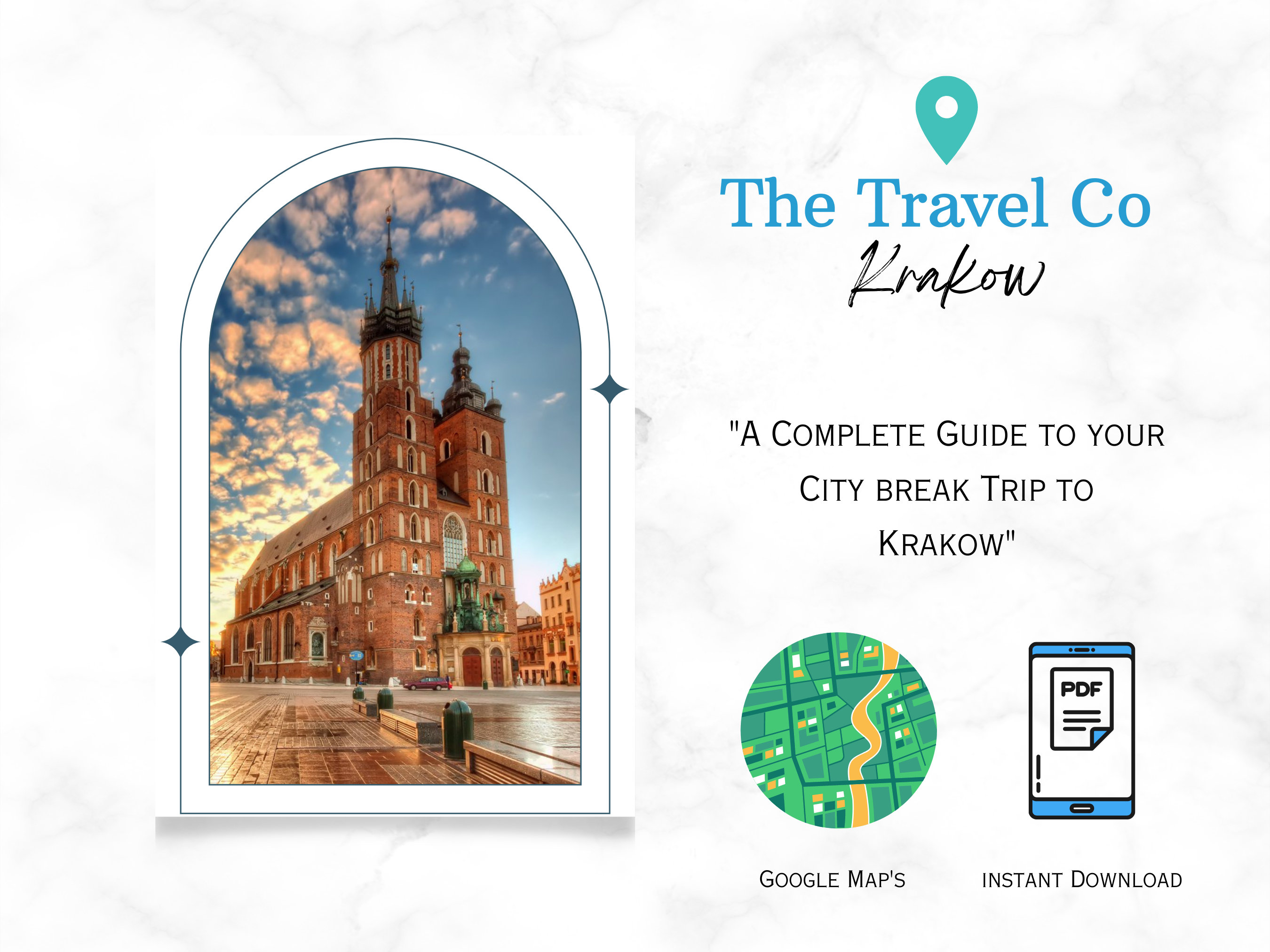 Krakow City Guide, Krakow Tourist Guide, Krakow Guide - Etsy