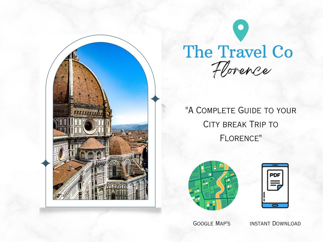 Florence City Guide, Florence Tourist Guide, Florence Guide - Etsy