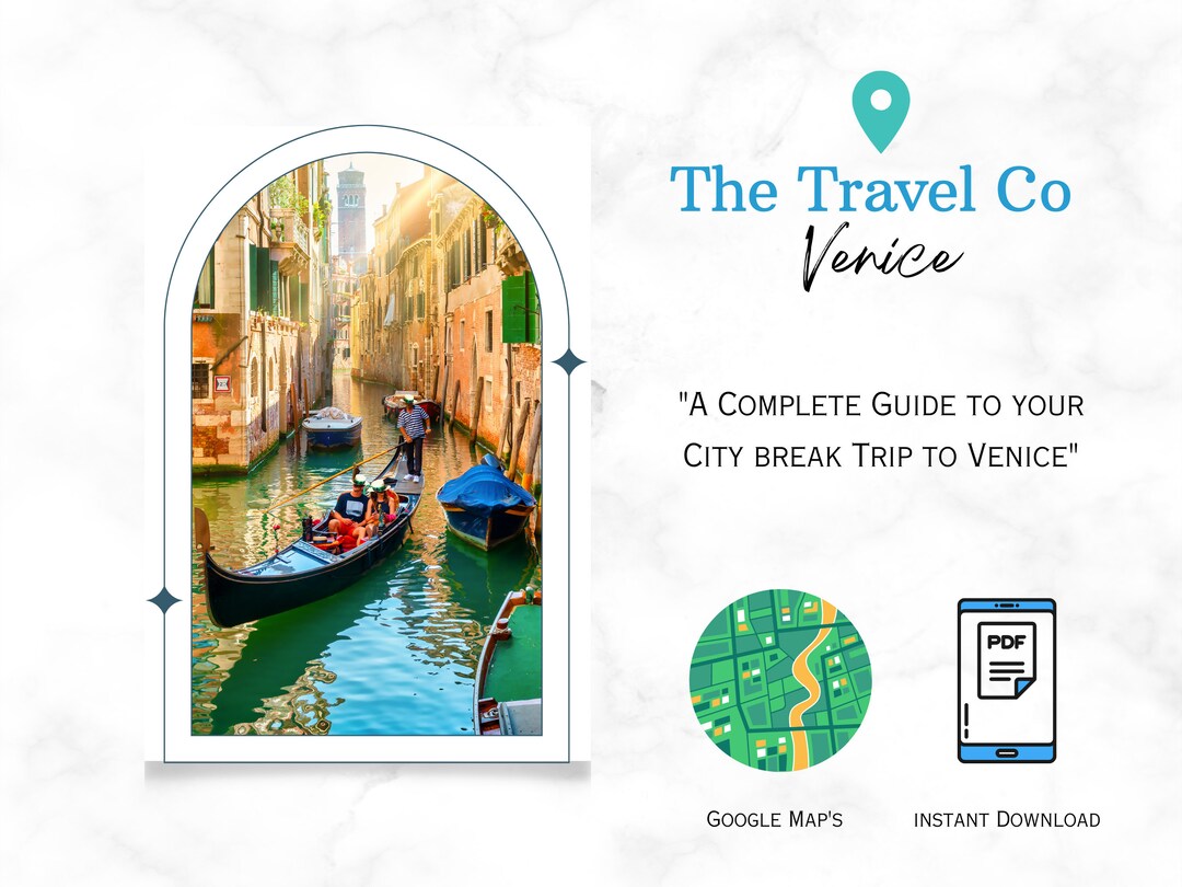 Venice City Guide, Venice Tourist Guide, Venice Guide - Etsy
