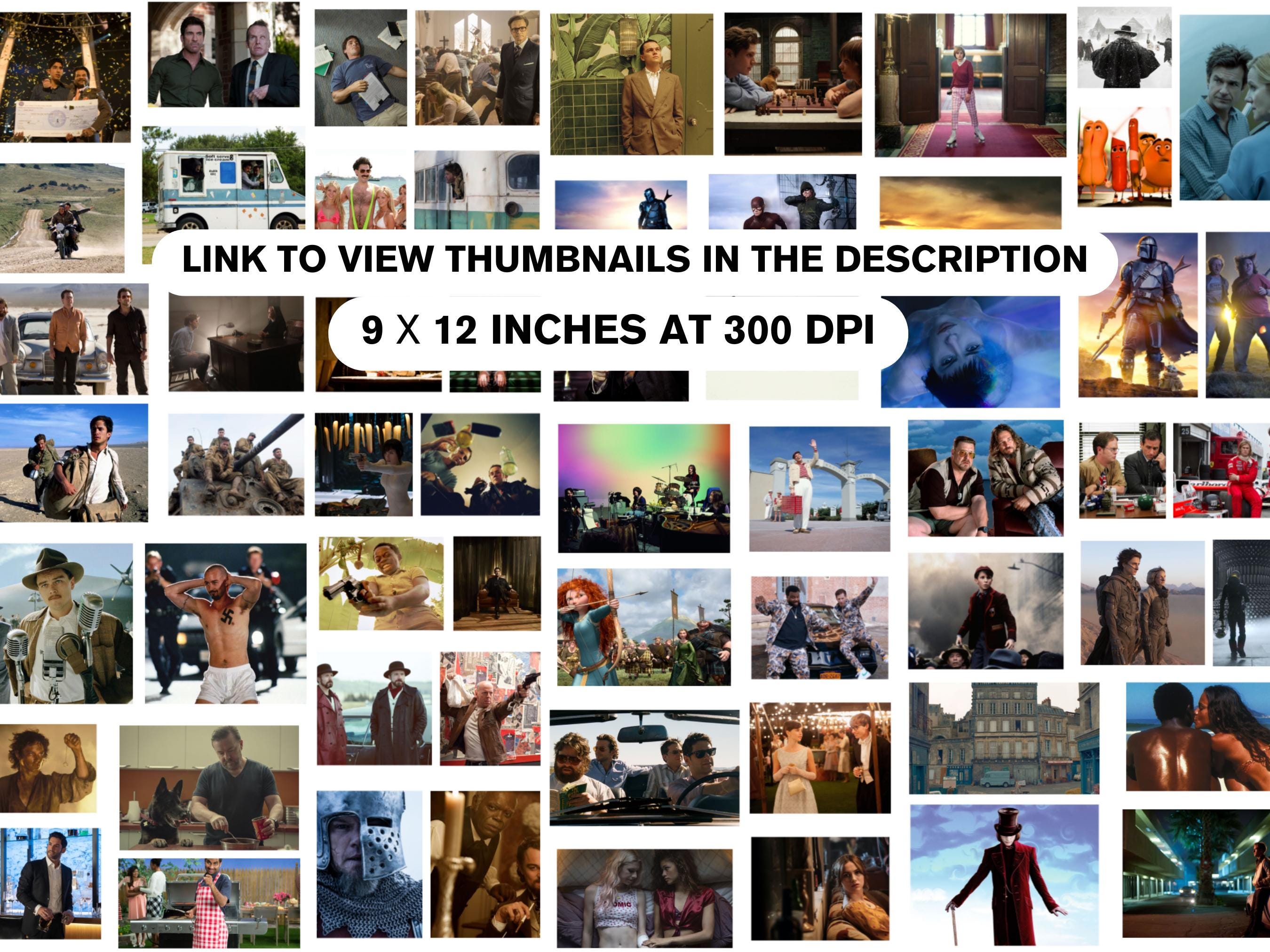 Iconic Movie Still Prints: Film Poster Art Collection (digital Download ...