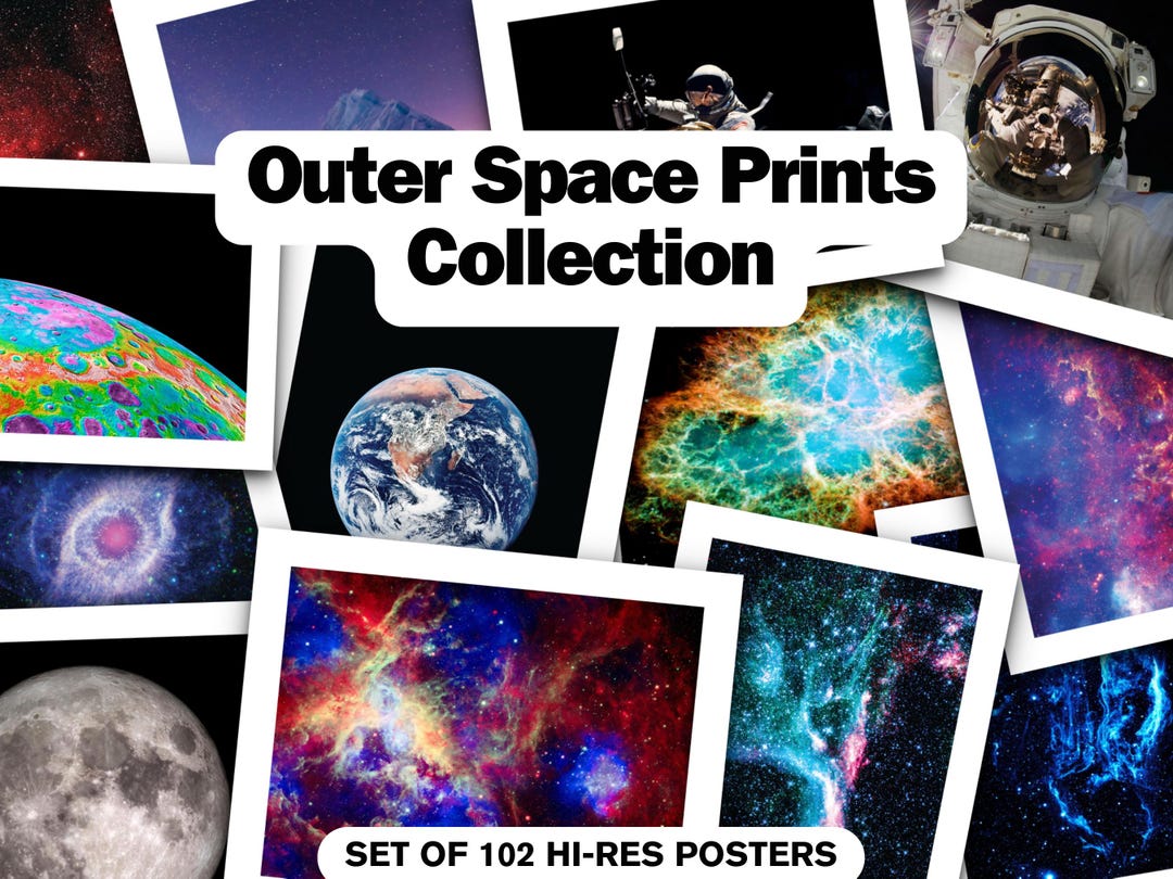 102 Space Prints: High-resolution Sci-fi Artwork (digital Download) - Etsy