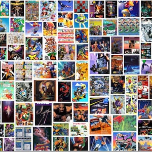 Retro Nintendo Power Poster Collection: 249 Classic Game Art Prints ...