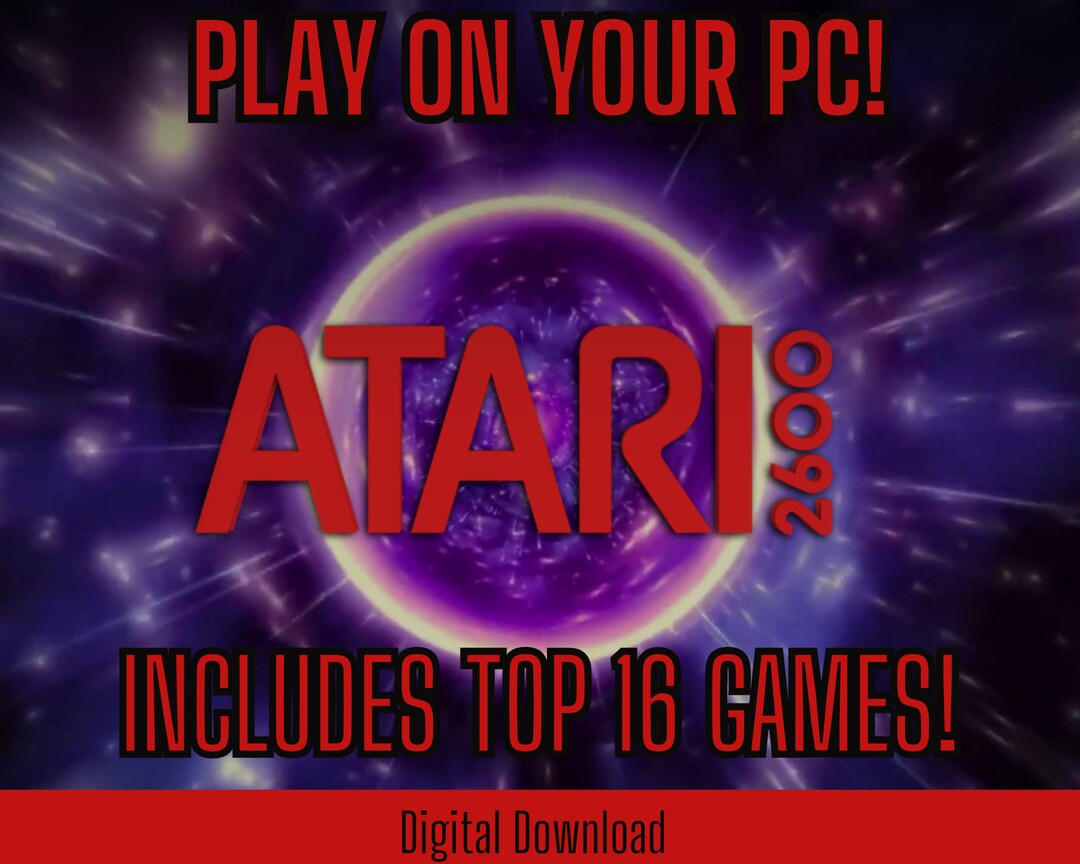 Standalone Atari 2600 System Build for PC Install to Any Drive, USB ...