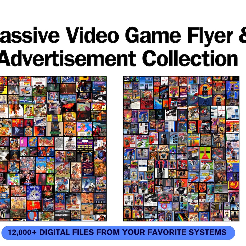 80s Video Games Posters - Etsy
