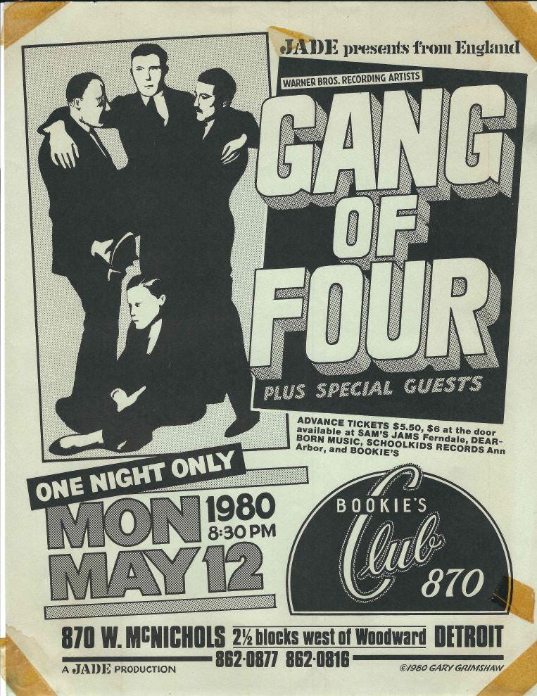 Vintage Punk Rock Flyer Collection: 250 High-res Digital Images ...