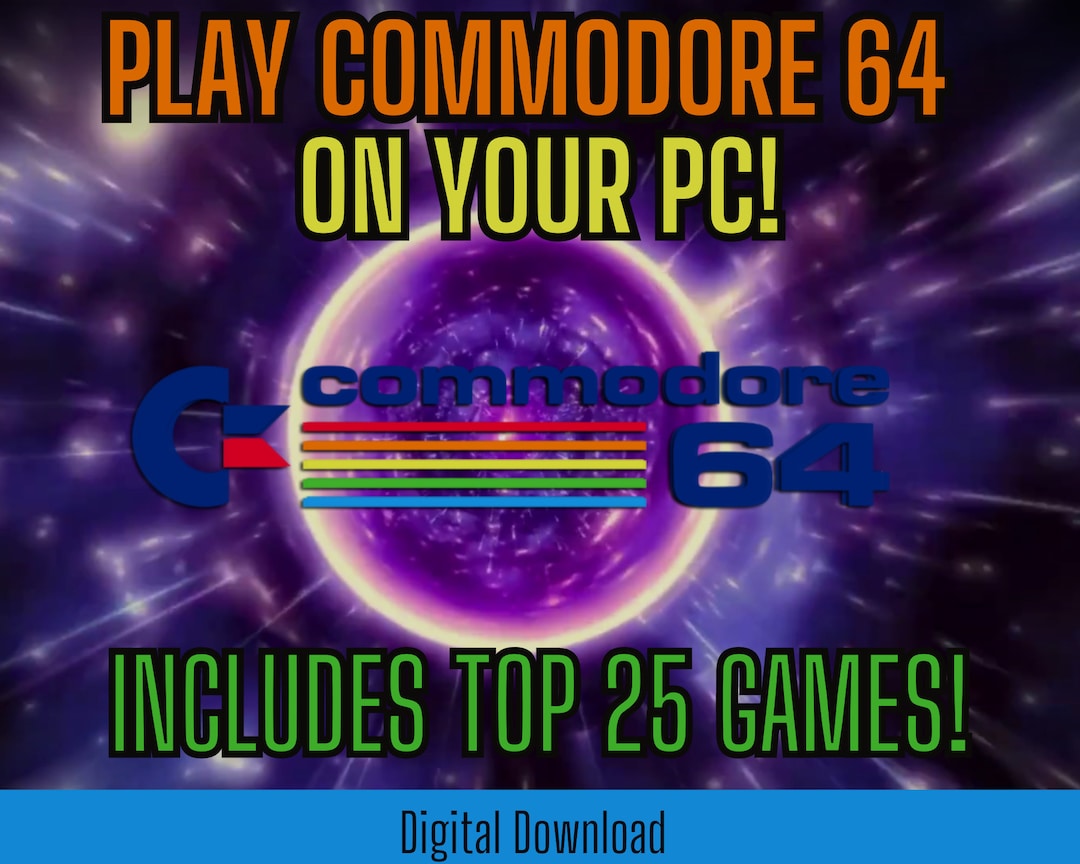Standalone Commodore 64 System Build for PC Install to Any Drive, USB ...