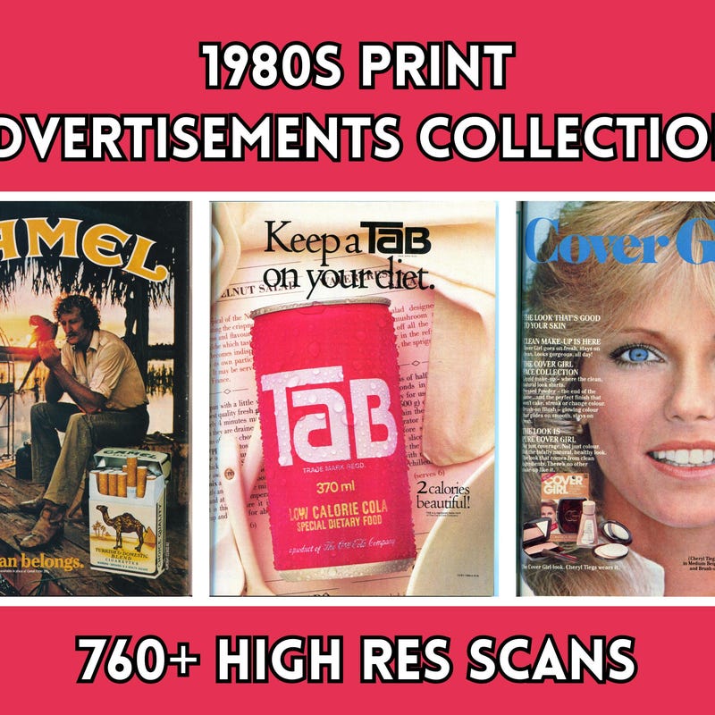 Vintage Print Ad 1980s - Etsy