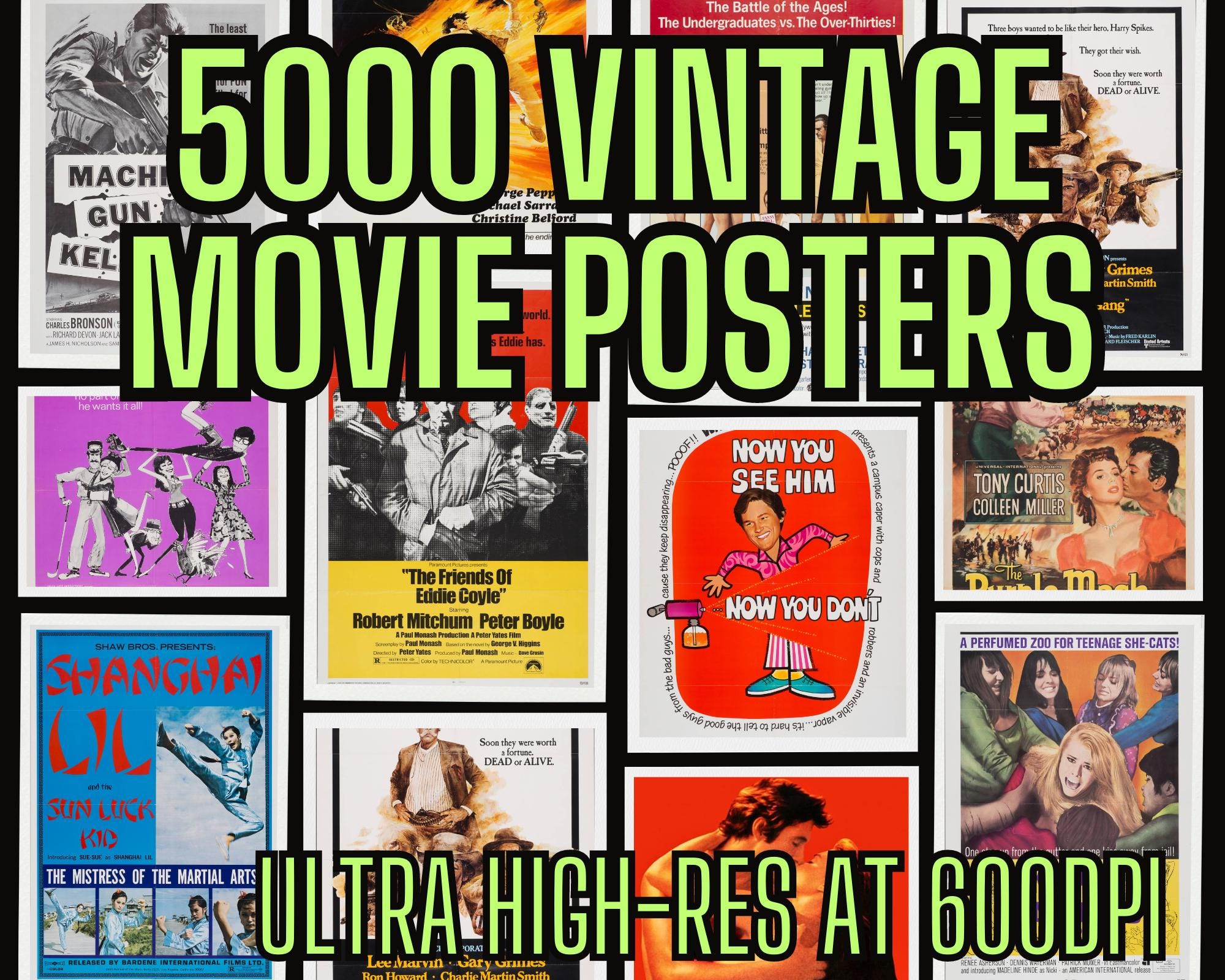 5000+ Vintage Movie Posters: Classic Cinema Art (digital Download) - Etsy