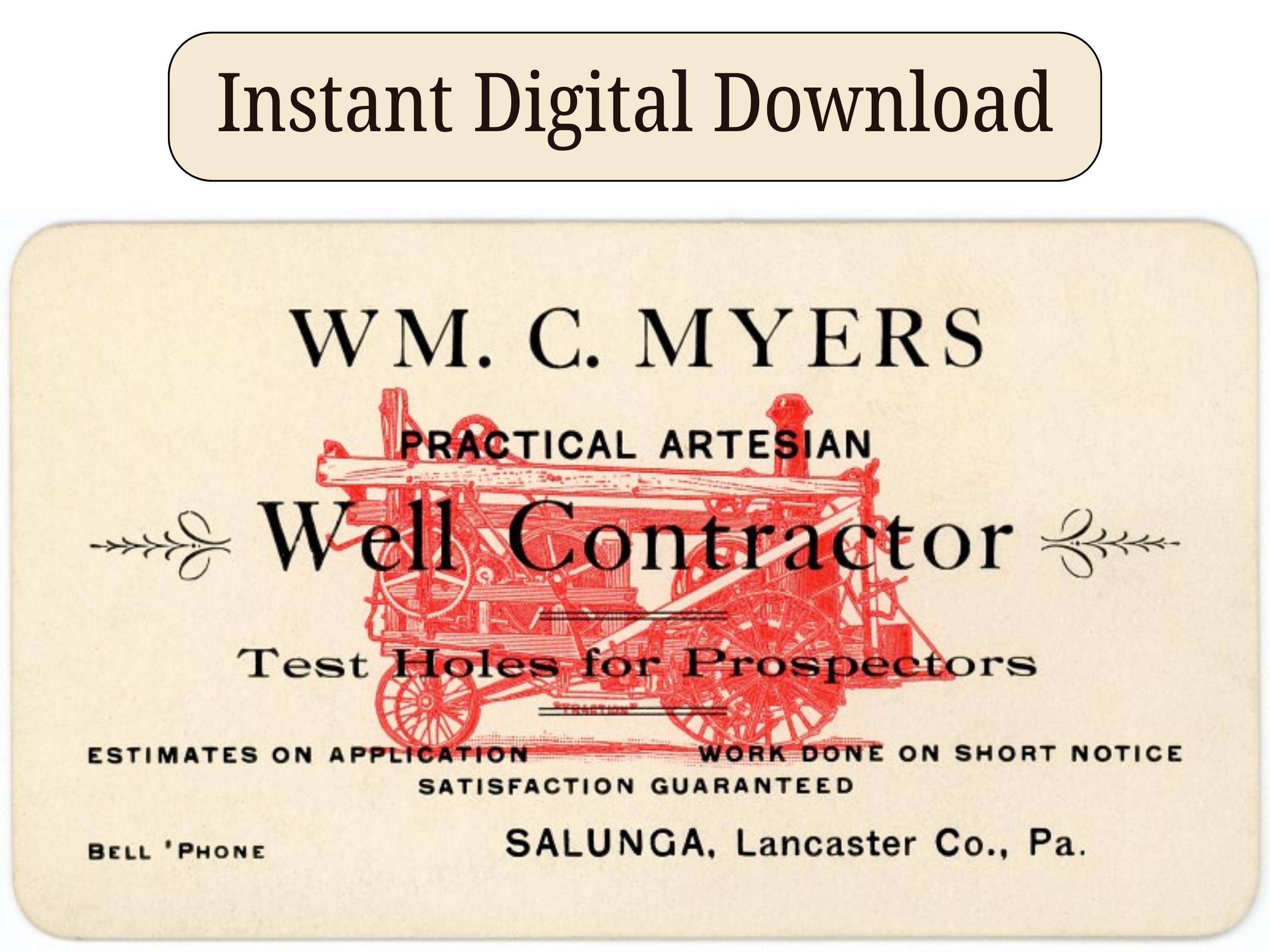 300+ Vintage Business Cards: 1900s Ephemera for Junk Journals (digital ...