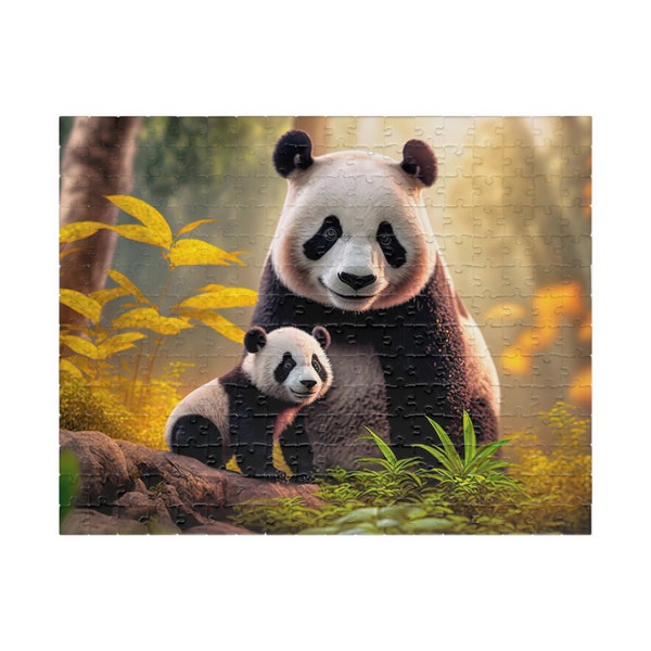 Bear and Cub Couple - Etsy