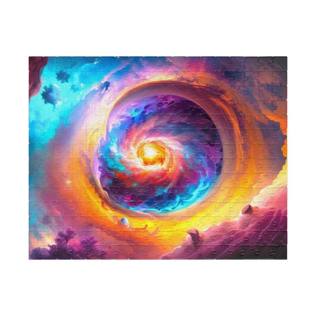 Gateway to Heaven Jigsaw Puzzle - Swirling Nebula Art Lovers Gift ...