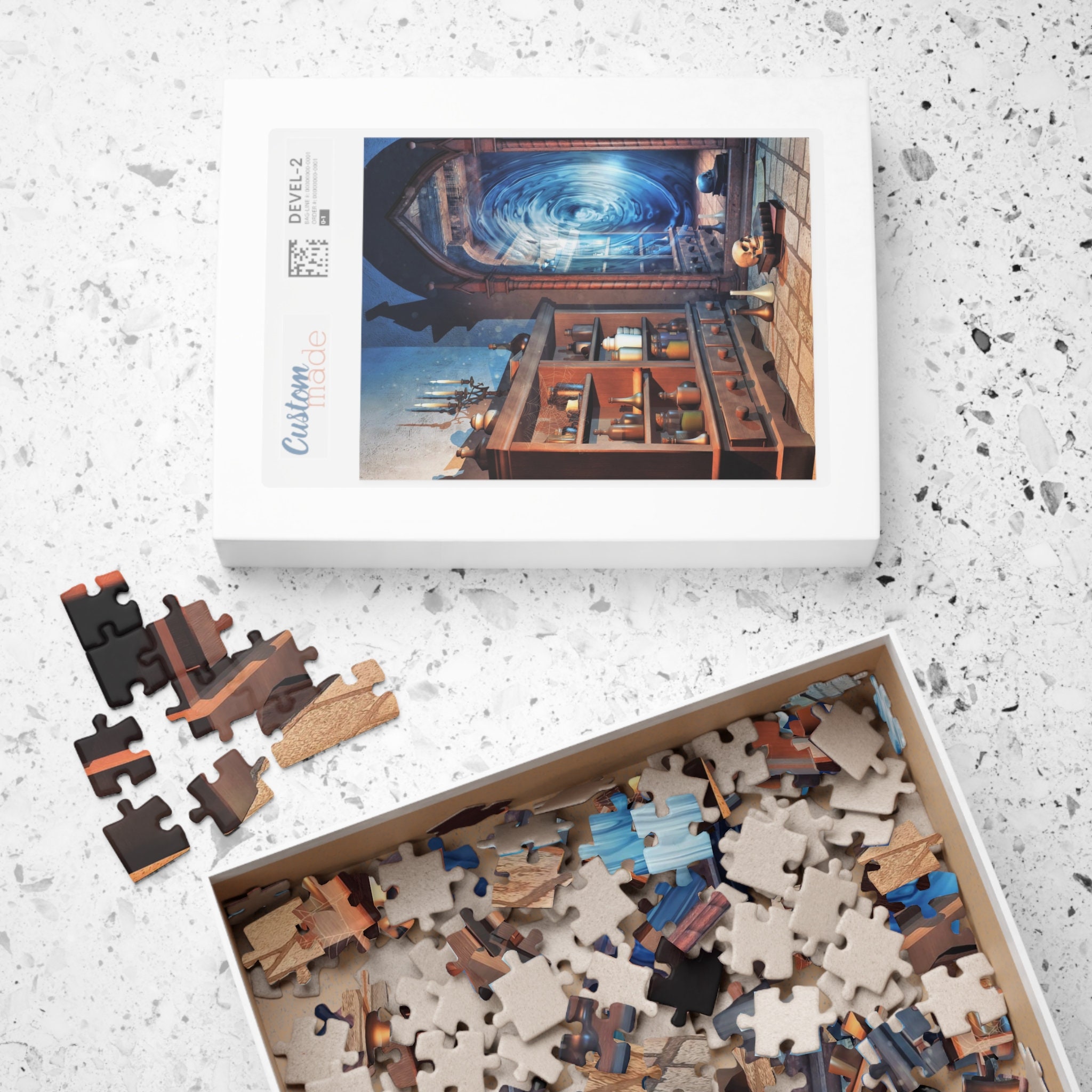 Wizard's Doorway Jigsaw Puzzle - D&D Dungeon Lovers Gift - Magical ...