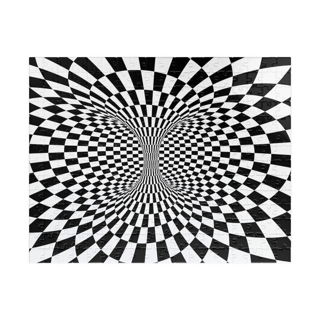 Mind Bender Challenging Jigsaw Puzzle - Optical Illusion Lovers Gift ...