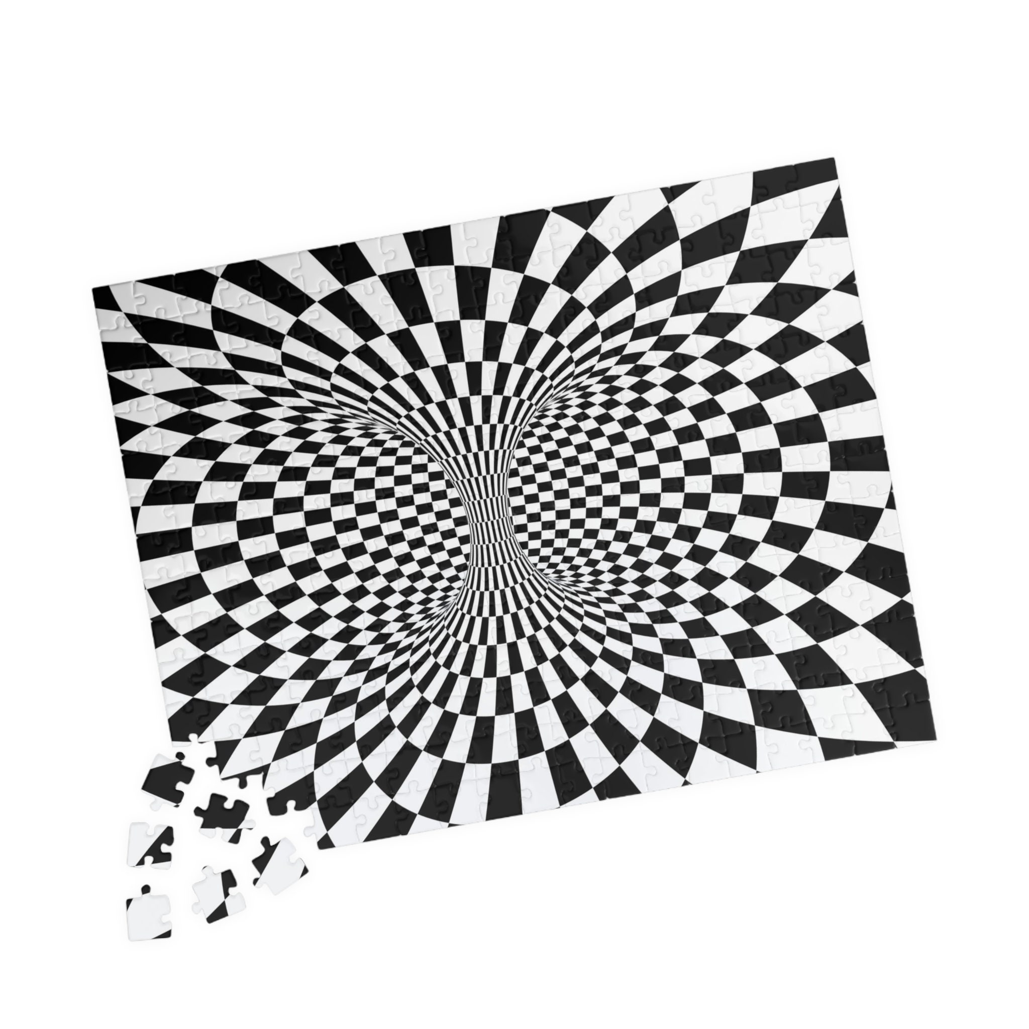 Mind Bender Challenging Jigsaw Puzzle - Optical Illusion Lovers Gift ...