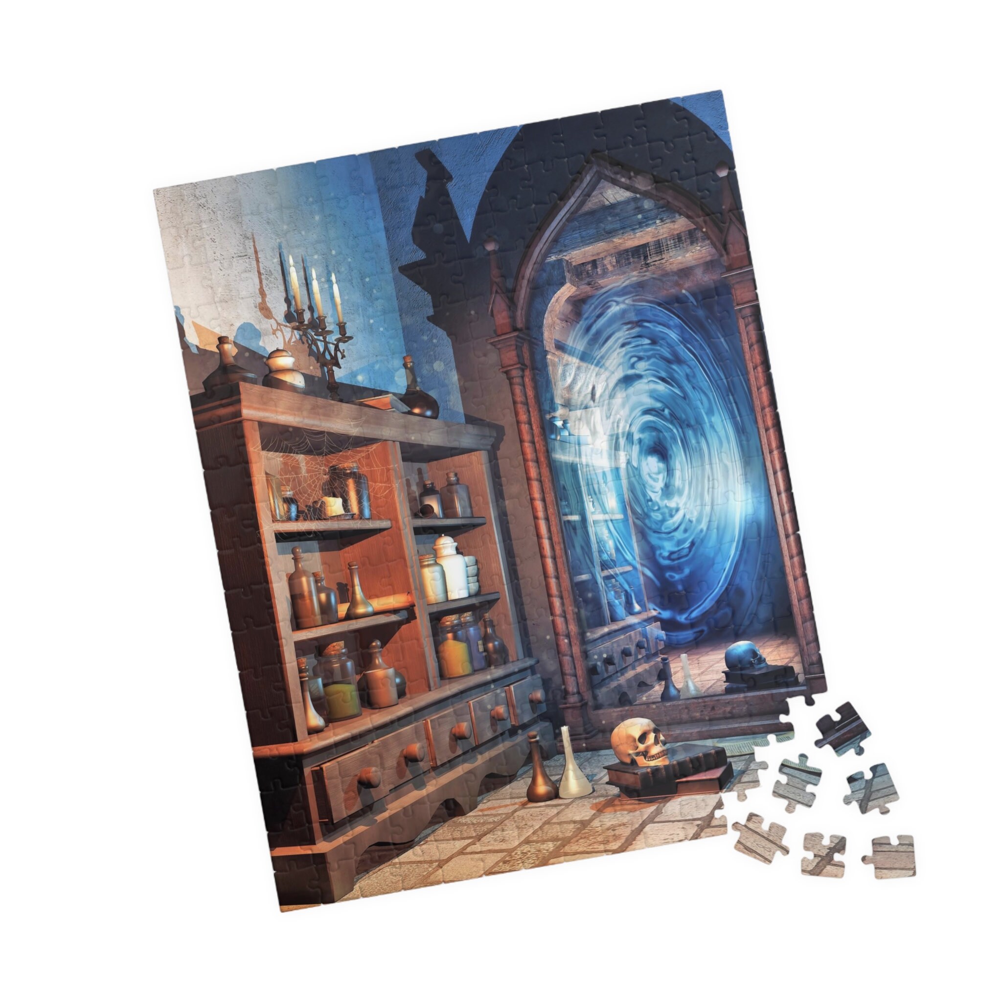 Wizard's Doorway Jigsaw Puzzle - D&D Dungeon Lovers Gift - Magical ...