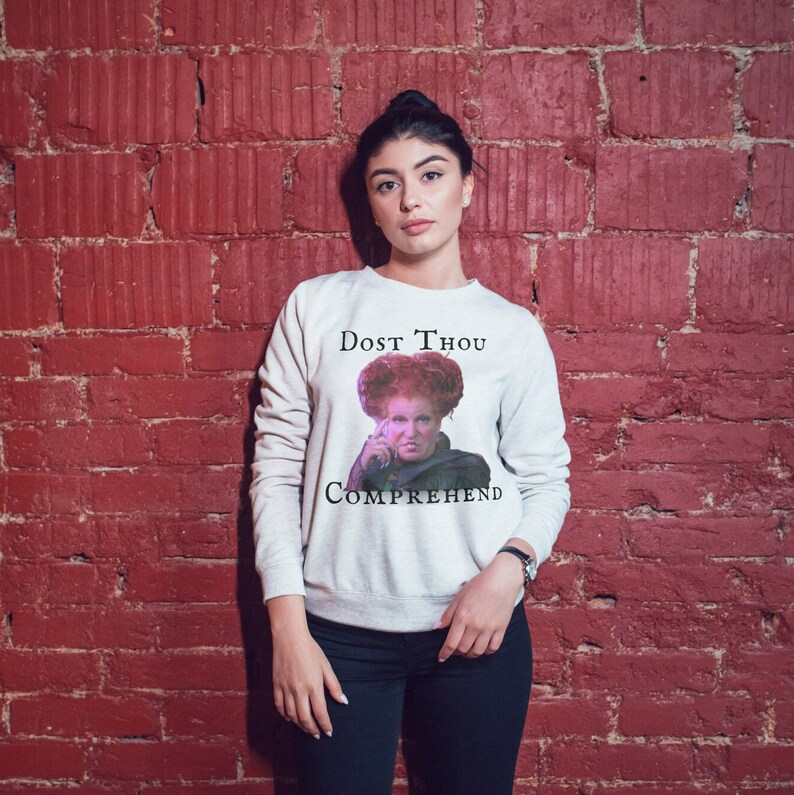 Dost Thou Comprehend Png Sublimation Winifred Sanderson Sisters Digital ...