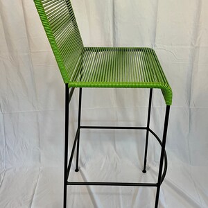 Tall Olive Green Acapulco Baresque Chair - Etsy