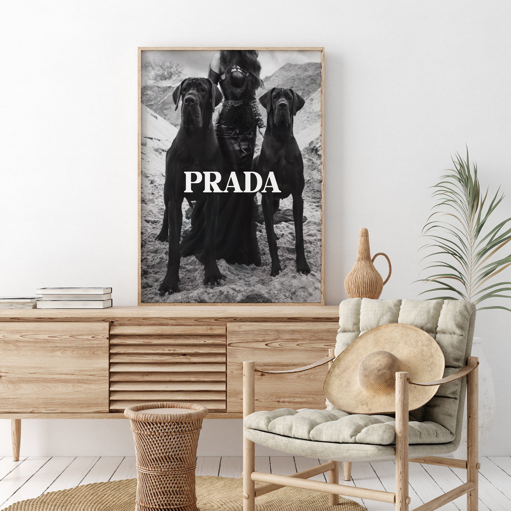 Luxury Brands Digital Poster Set of 3, Fashion Designer Poster, Instant ...