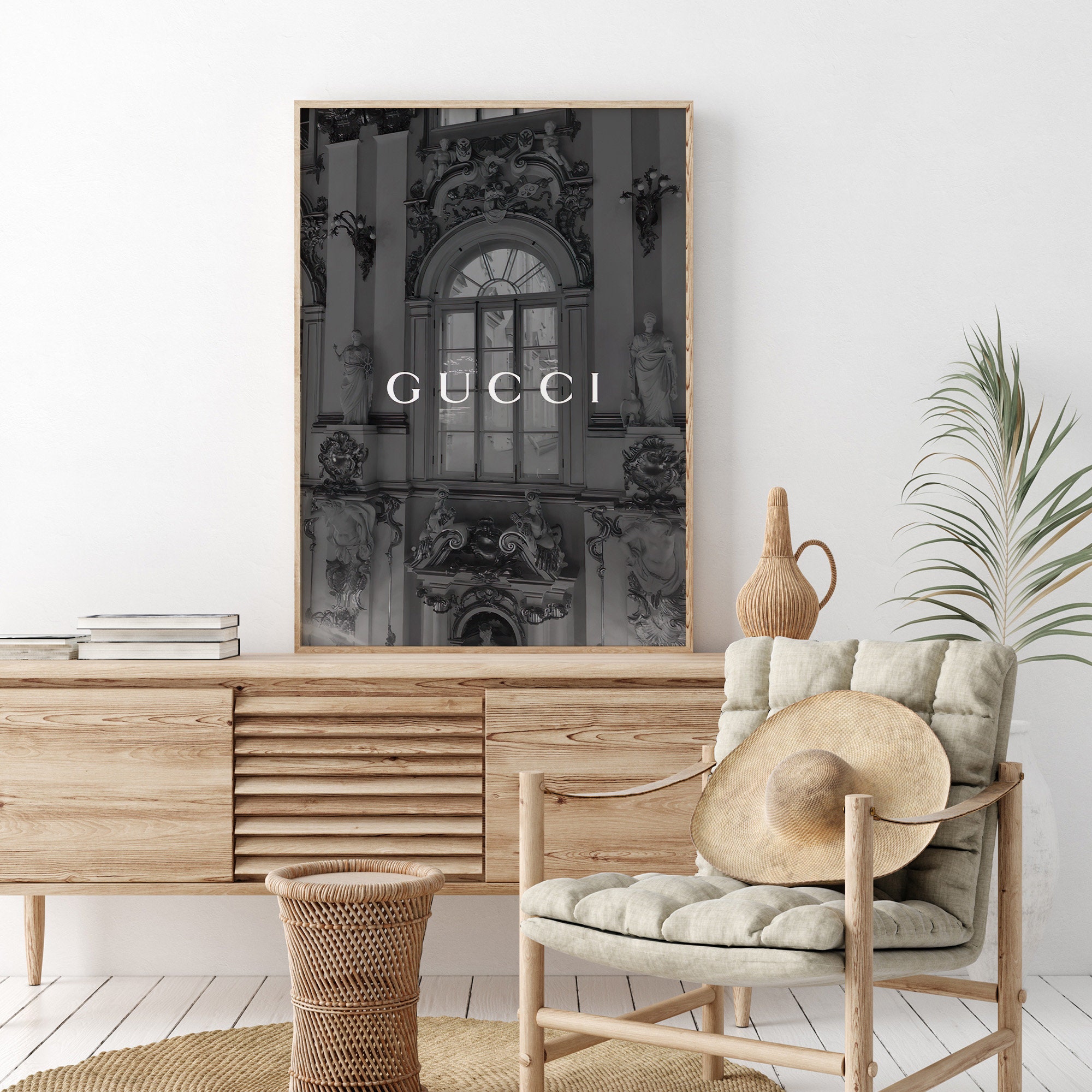 Printable Fashion Posters Set of 6 Fashion Wall Art Set of 6 Luxury ...