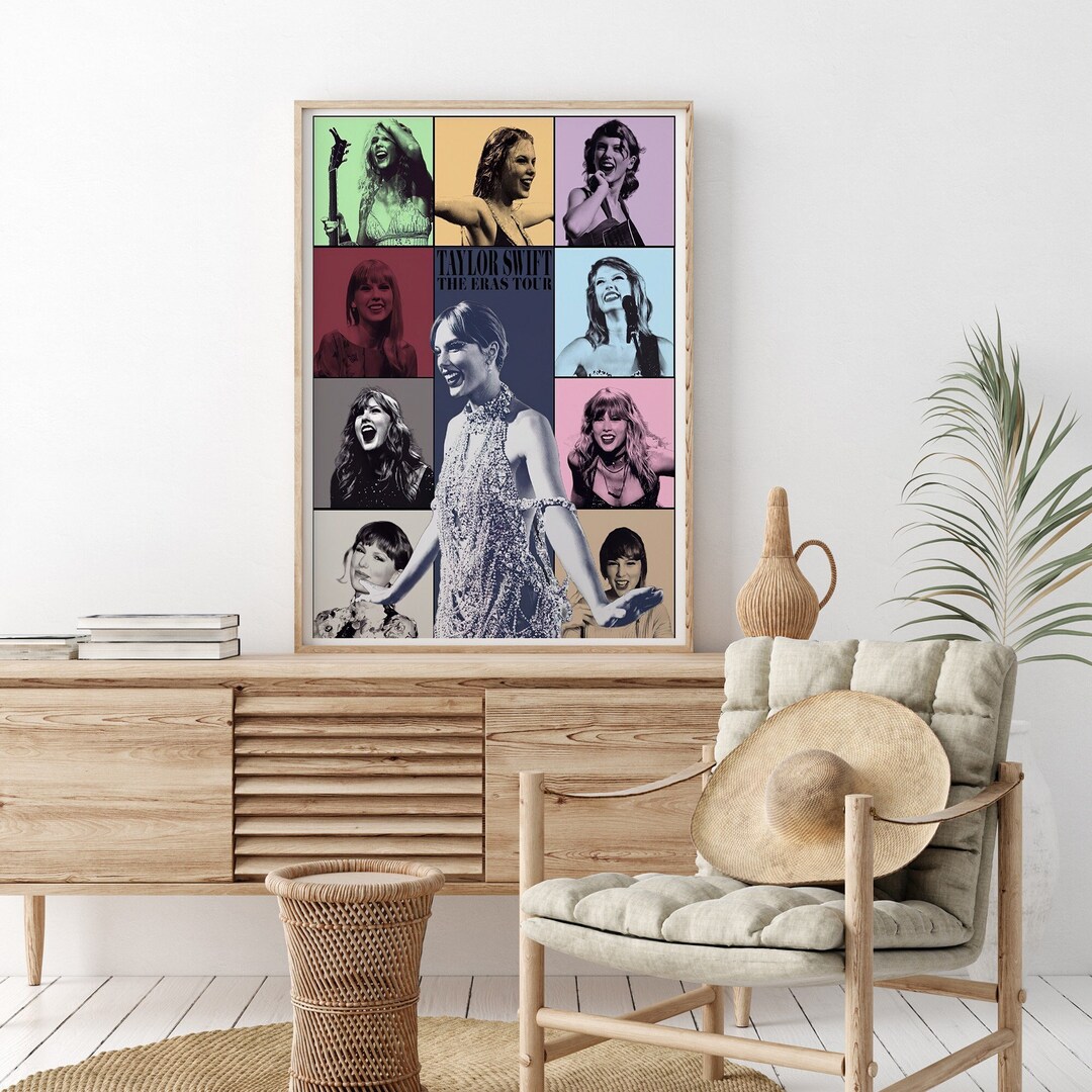 Taylor Swift Poster, Taylor Swift Eras Tour Poster, the Eras Tour ...