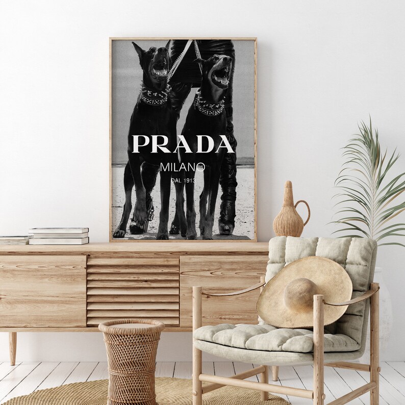 Luxury Brands Digital Poster Set of 3, Fashion Designer Poster, Instant ...