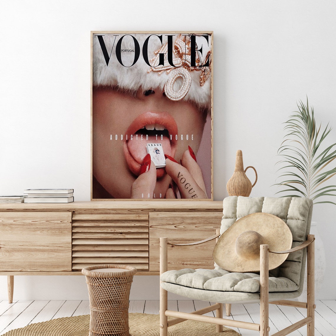 Printable Fashion Posters Set of 6 Fashion Wall Art Set of 6 Luxury ...