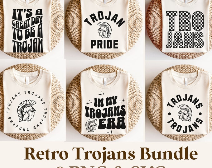 Trojans School Mascot T-shirt, Mascot Shirt, Trojans Spirit Shirt ...