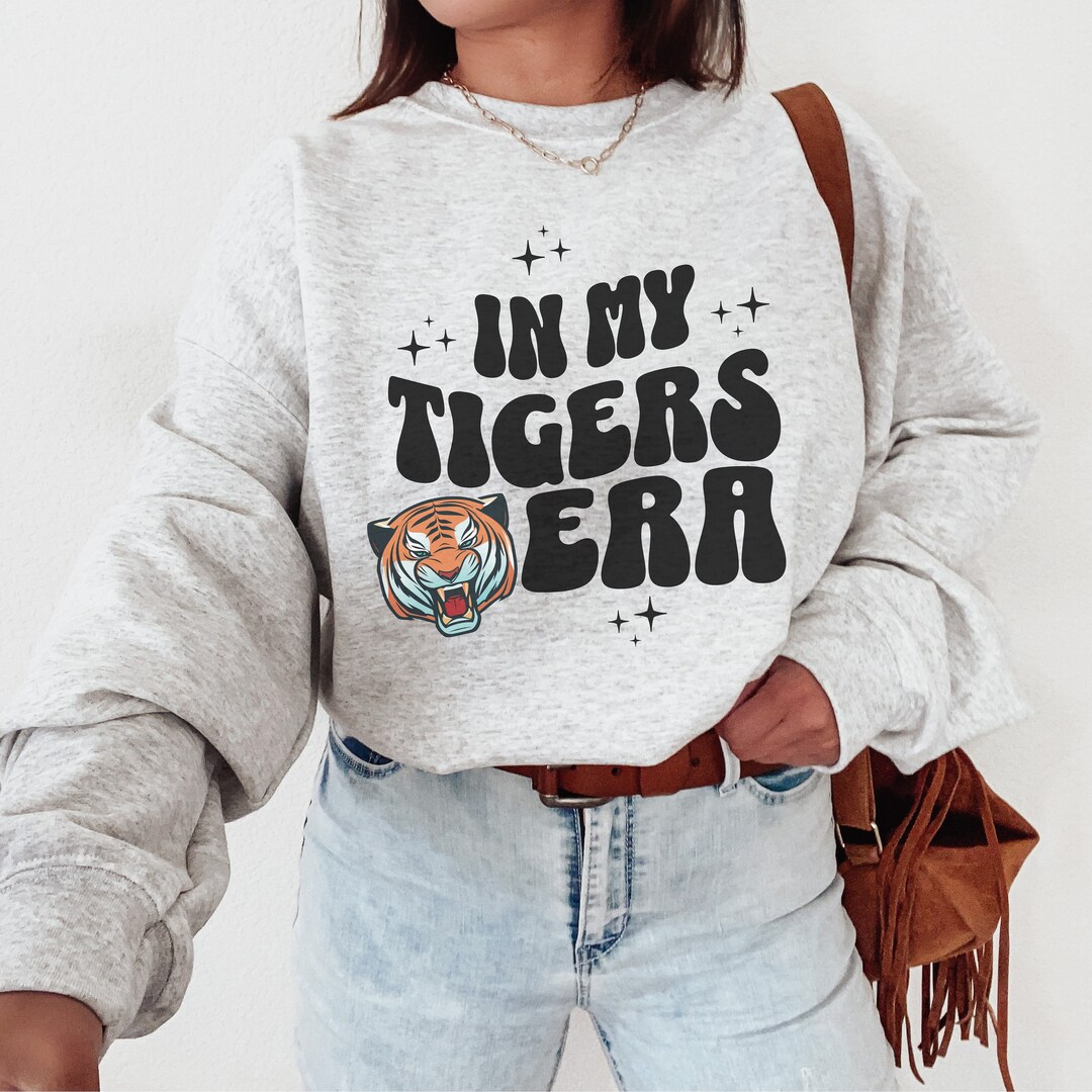 Groovy Tigers Era Svg Tigers Png Tiger Sport 300 Dpi in My Tigers Era ...