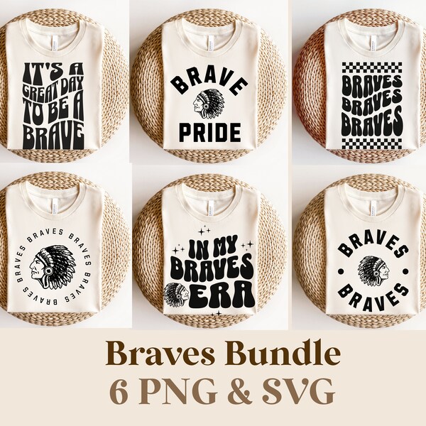 Brave Svg - Etsy