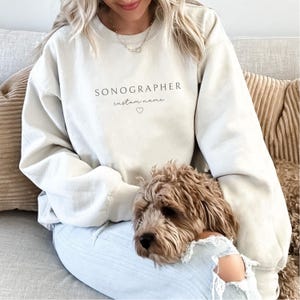 Sonographer Sweatshirt, Ultrasound Technologist Hoodie, Sonography Tech ...