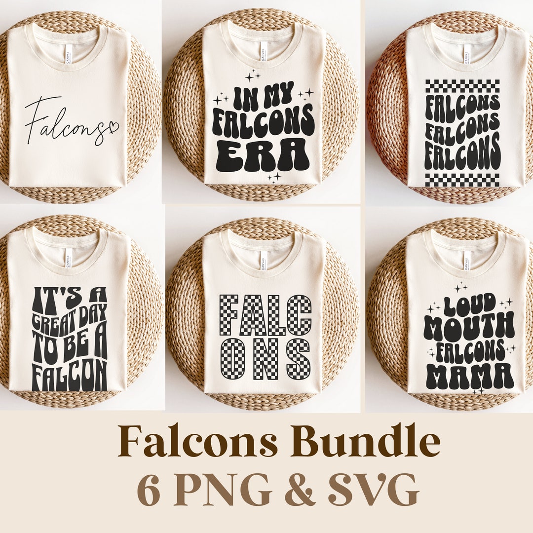 Falcons Svg Bundle, Falcon Team Spirit Svg, School Mascot, Game Day Png , Digital Cut File ...