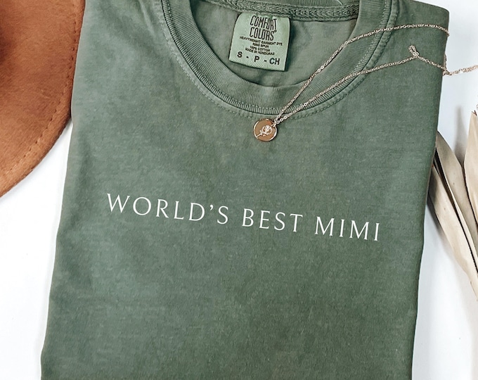 Comfort Colors® Mimi Shirt, Mimi T-shirt, Mimi Tee, Cute Mimi Shirt ...