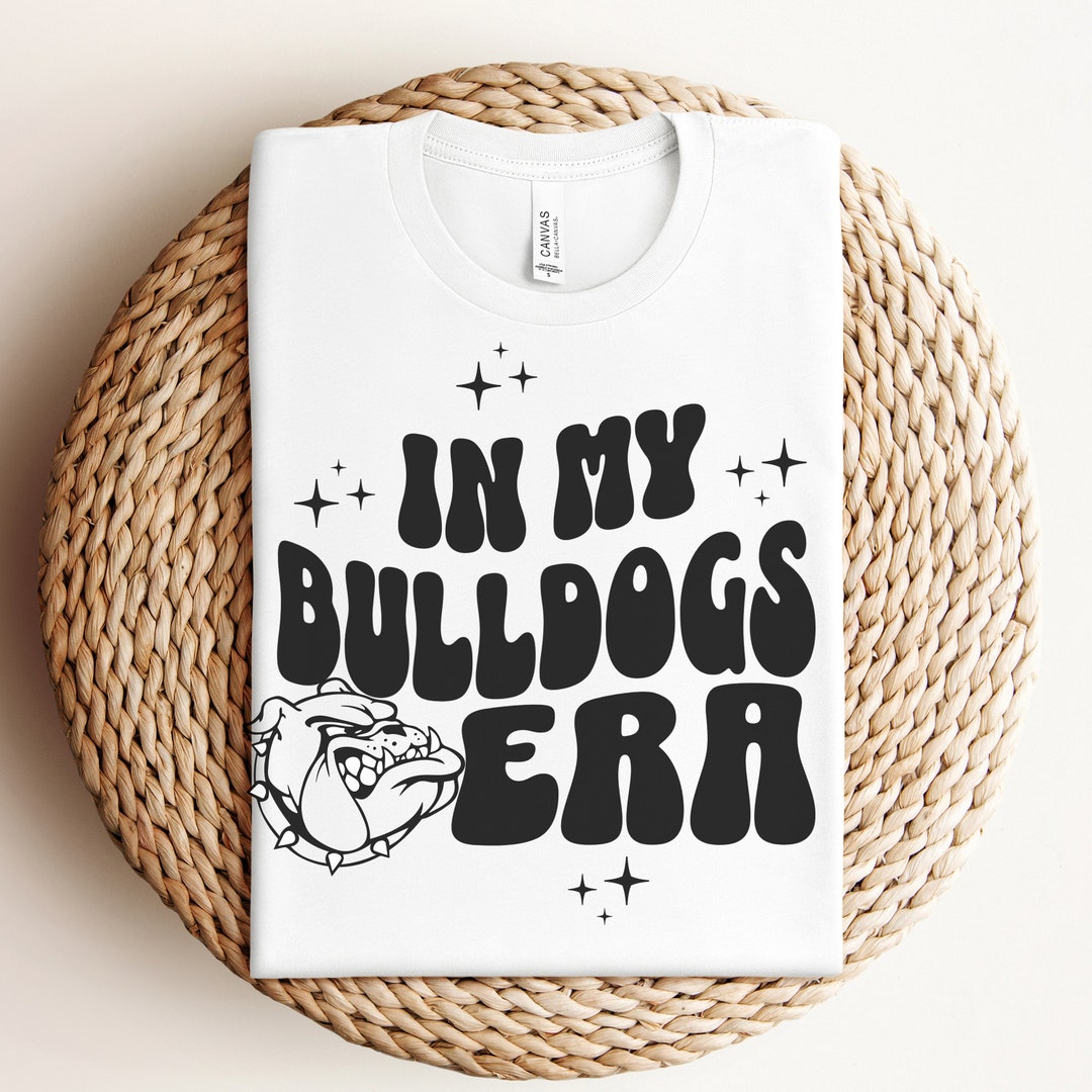 Buy Bulldogs Era Svg Tx Spirit Png Team Apparel Groovy College Football ...