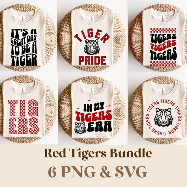 Tigers School Mascot Svg - Etsy