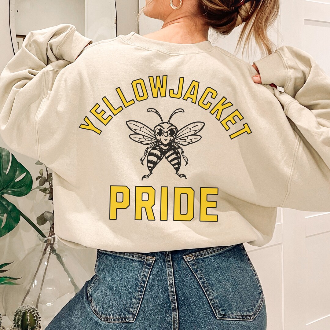 Yellow Jacket Pride Svg Yellow Jackets Leopard Heart - Etsy