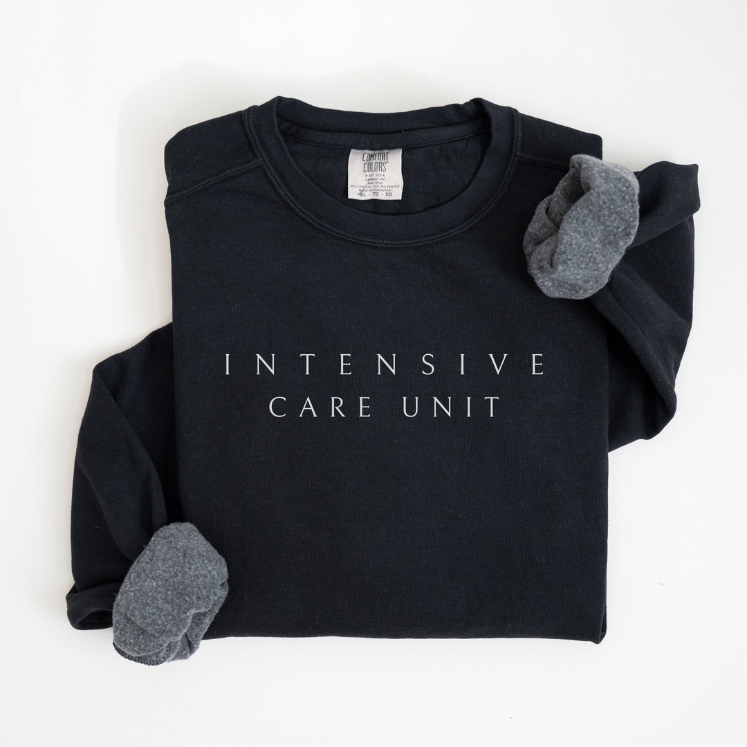 ICU Nurse Shirt, ICU Sweatshirt, Intensive Care Sweatshirt, Icu Sweater ...