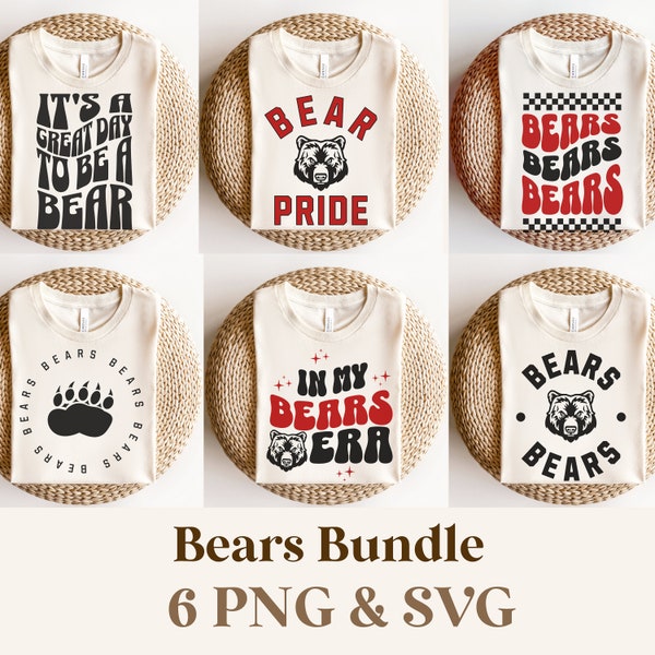 Bear Mascot Svg - Etsy