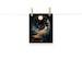 Art Nouveau Celestial Moonlit Bathing Lady Poster - Etsy