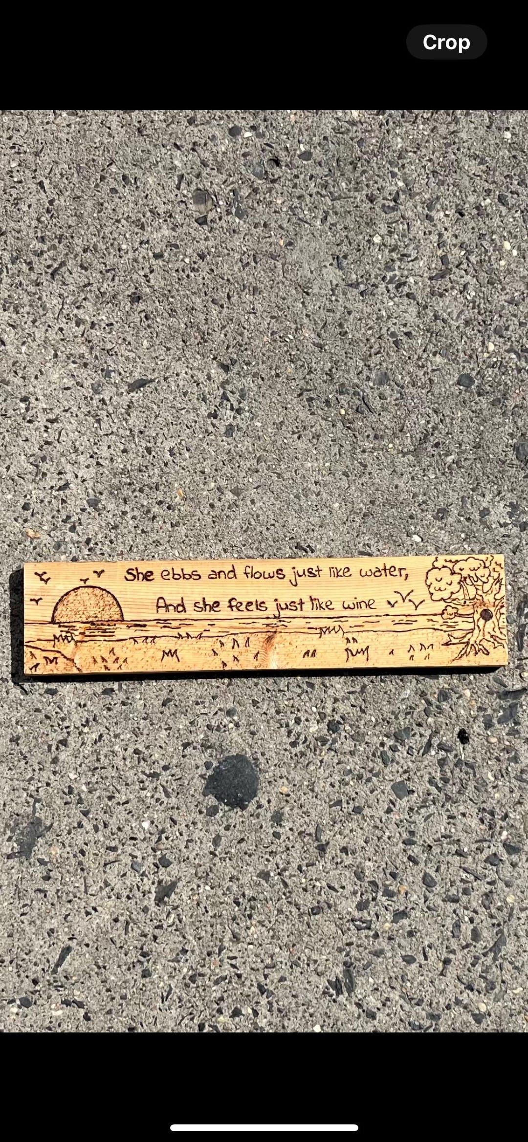 Wall-mounted Wooden Plaque billy Strings Show Me the Door Edition - Etsy